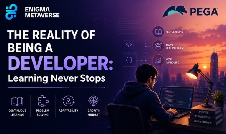 The Reality of Being a Developer: Learning Never Stops - Enigma Metaverse